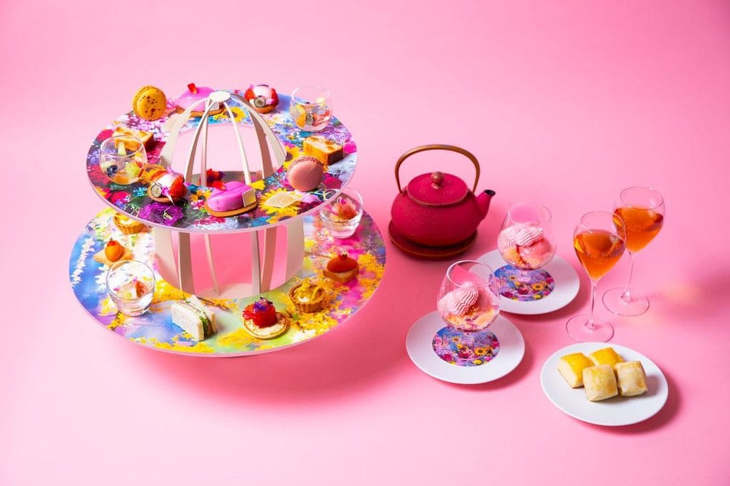 Limited Time Afternoon Tea Collaboration with Ninagawa Mika from July ...
