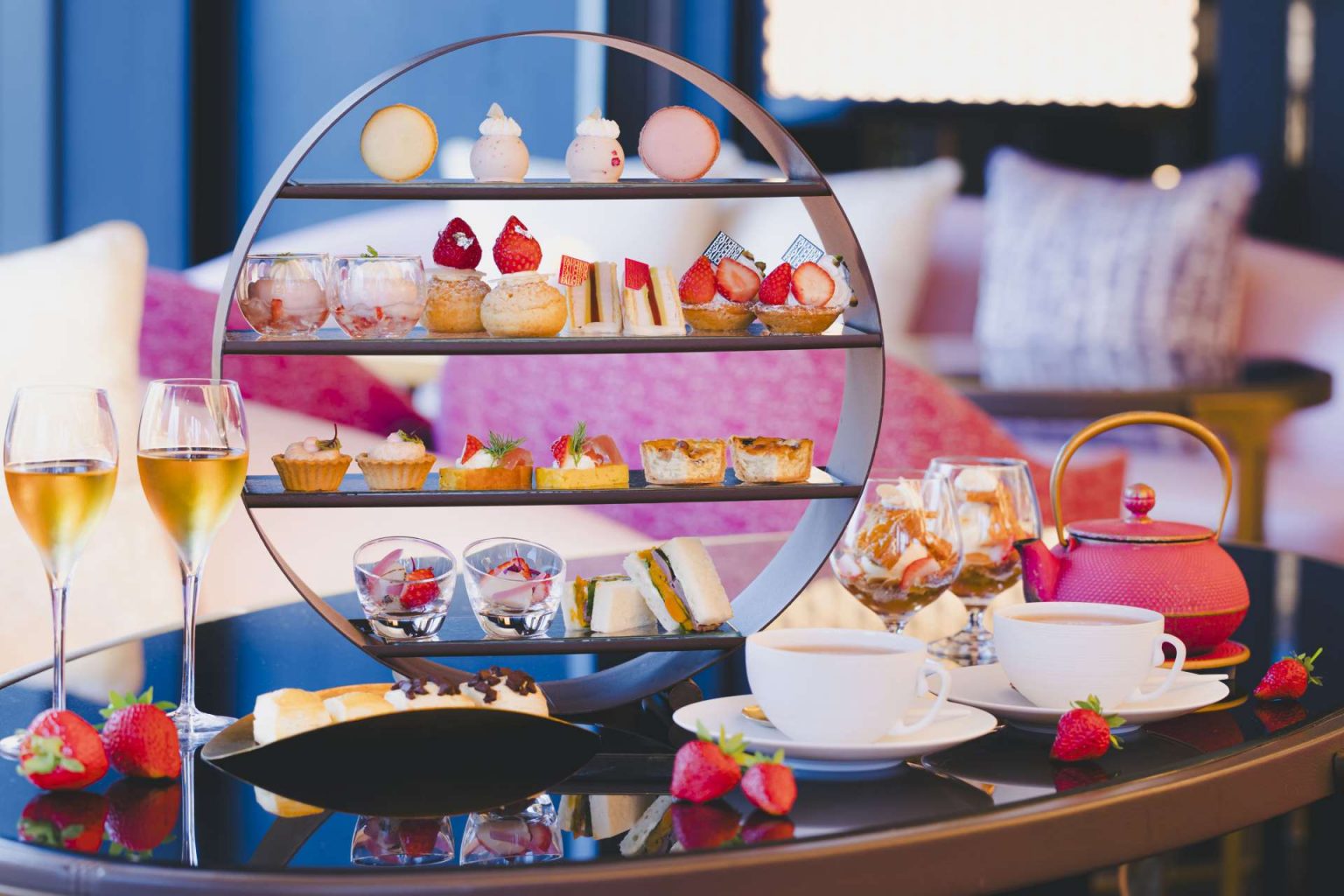 「FAUCHON x Amaou Strawberries」Amaou Dessert Buffet and Afternoon Tea available from January 8th ...